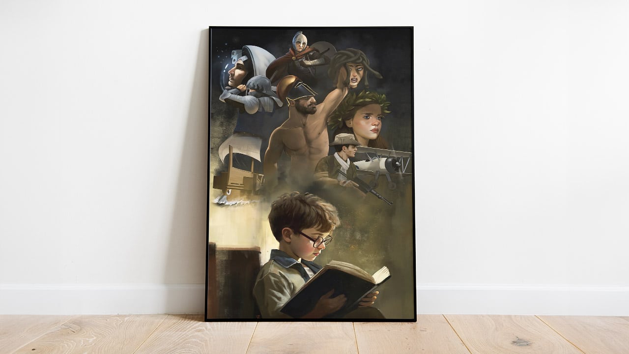 Tirages d'art : L’Âge des héros (Victor Cambourg) | Institut ILIADE
